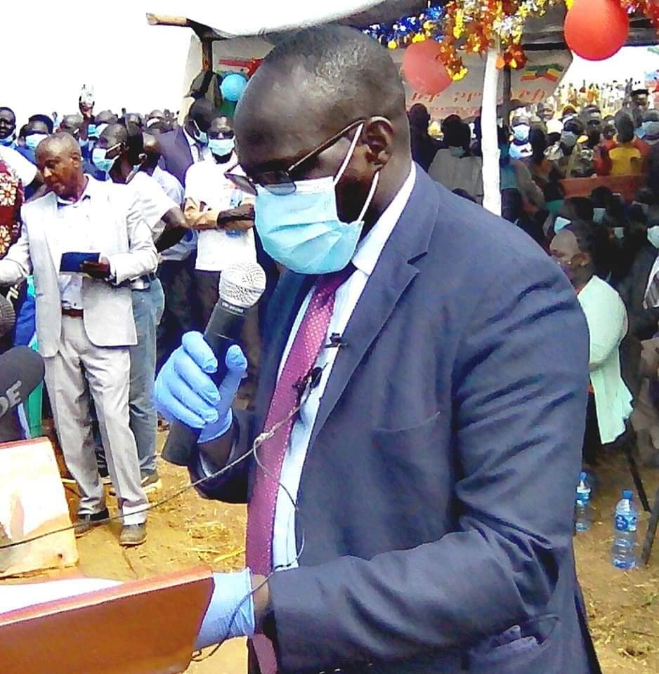 Regional President, Omot Opened the Jekow Bridge Ceremony after ...
